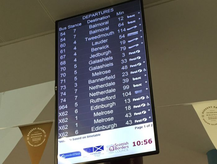 Real Time Passenger Information - SEStran: The South East of Scotland ...